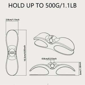 Storage & Organization | Charging Cable Manager Plug Holder Wall Power ...